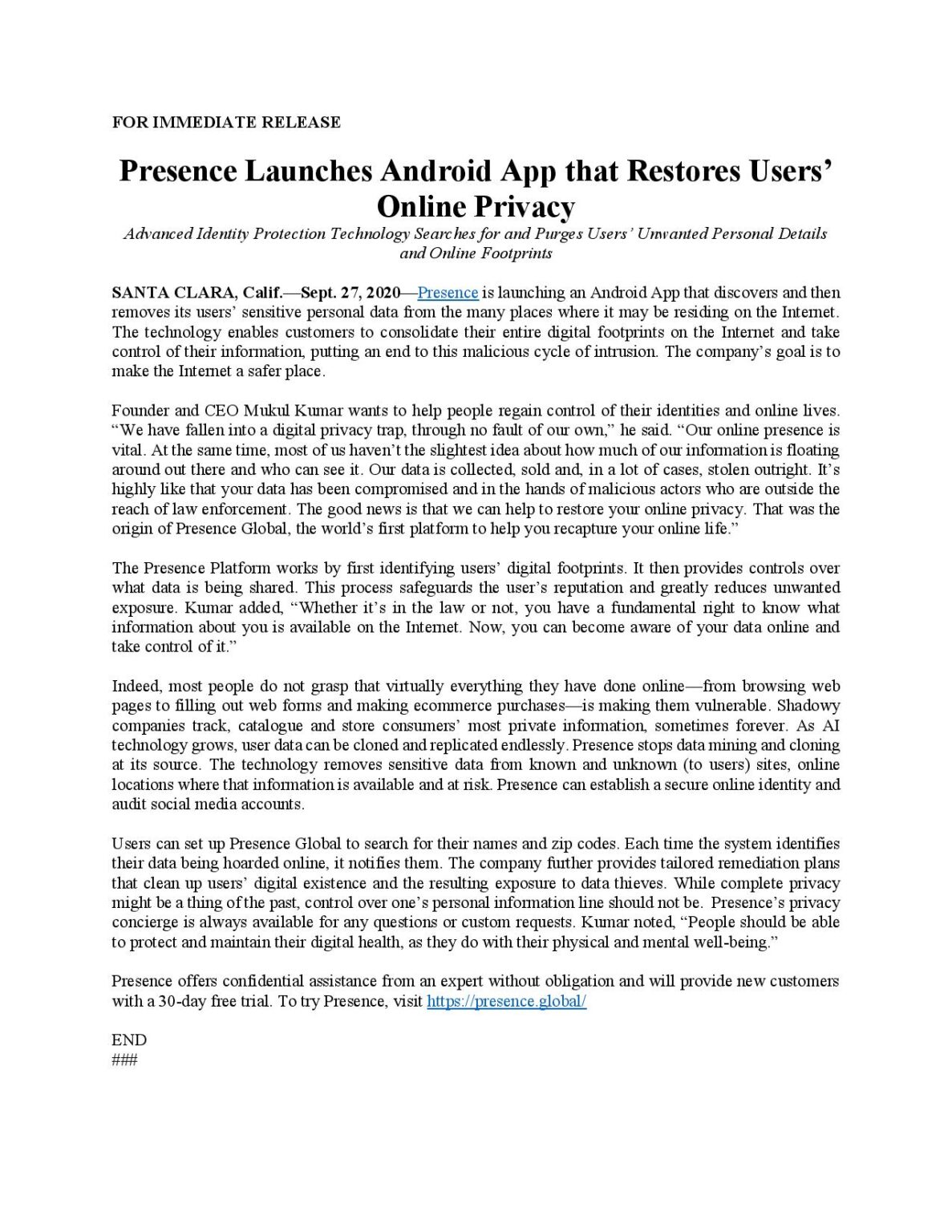 Professional Press Release Writing Service | Comms Factory